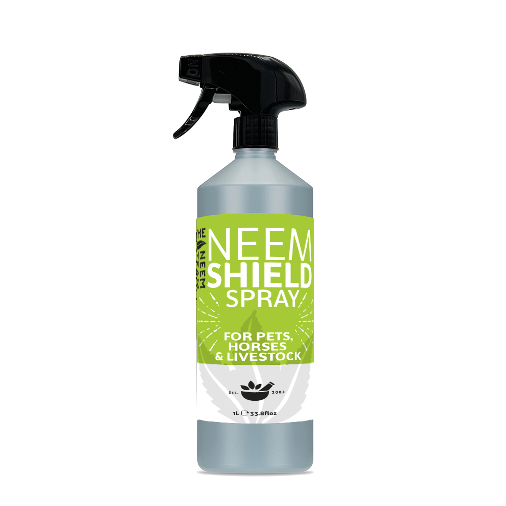 Neem Shield Pet Spray – Natural Coat Mist | THE NEEM TEAM!
